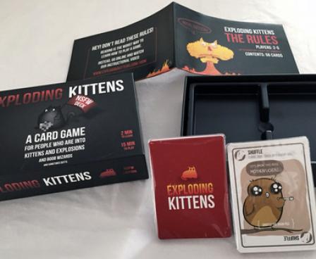 Exploding Kittens Card Game (NSFW deck) | Monopolis - Toko Board Games